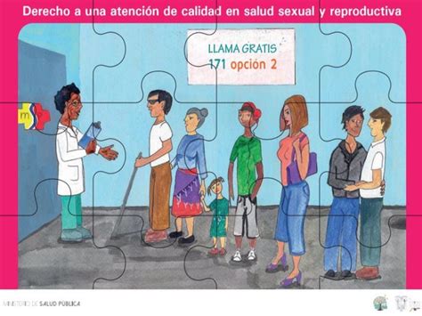 Puzzle de 3 Derecho a una Atención de Calidad rompecabezas de
