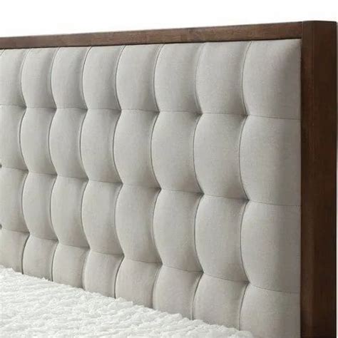 Cushion Head Board Cream Wooden Cot Bed Headboard For Home At 650 In