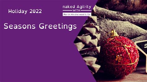 Seasons Greetings Upcoming Professional Scrum Training Classes