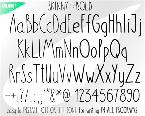 Scrapbooking Clip Art Image Files Handwritten Font Farmhouse Style