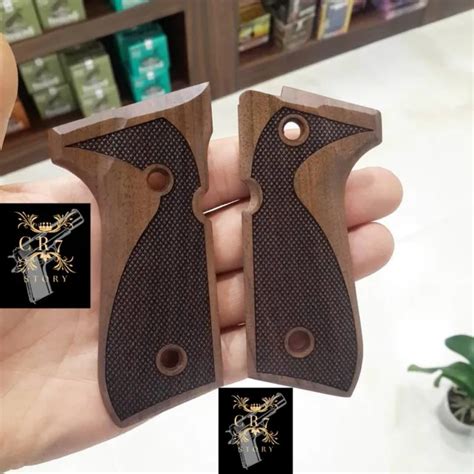 BERETTA F92 FS VALNUT ENGRAVE TURKISH PISTOL GRIPS ORIGINAL HANDMADE BRAND NEW 55 07 PicClick UK