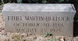 Ethel Martin Bullock 1886 1925 Mémorial Find a Grave