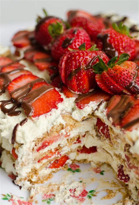 Recipe No Bake Strawberry Icebox Cake Kitchn