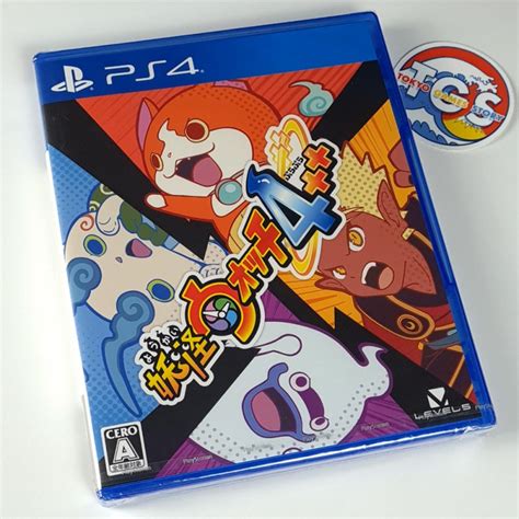 YO KAI WATCH 4 Sony PS4 Japan Game New Sealed Youkai Level5 RPG Yokai
