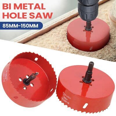 85mm 150mm M42 HSS Bi Metall Lochsäge Bohrer Set für Aluminium