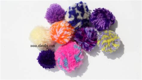 C Mo Hacer Pompones De Lana F Cil Claudiy
