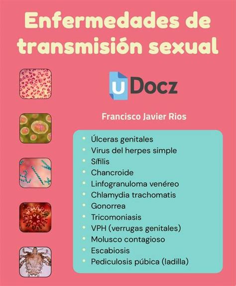 Enfermedades de transmisión sexual ETS Javier Rios uDocz