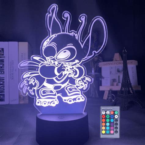 Stitch Night Light D Led Light Lilo Stitch Gifts Led Intelligent