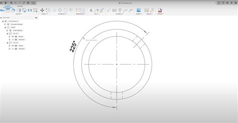 How To Create An Angular Dimension In A Fusion 360 Drawing