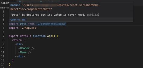 react failed to resolve import javascript the freecodecamp forum
