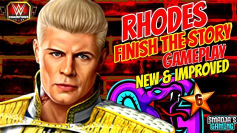 NEW Cody Rhodes Finish The Story 6 Star Bronze Gameplay WWE