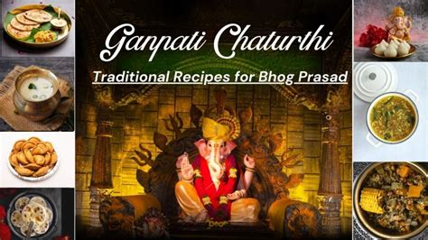 Ganesh Ganpati Chaturthi Traditional Recipes For Prasad