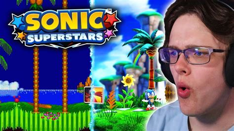 SONIC SUPERSTARS OFFICIAL REVEAL TRAILER REACTION YouTube