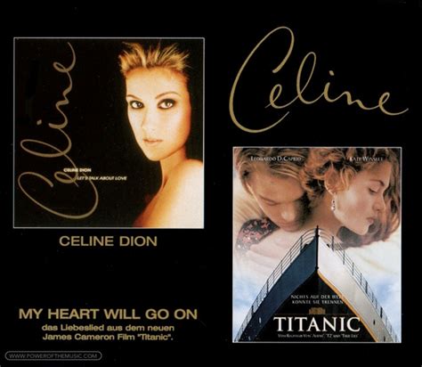 Celine Dion My Heart Will Go On 1997 CD Discogs