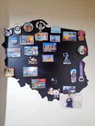 Tablica Magnetyczna Mapa Polski Metalowa Tablica Na Magnes