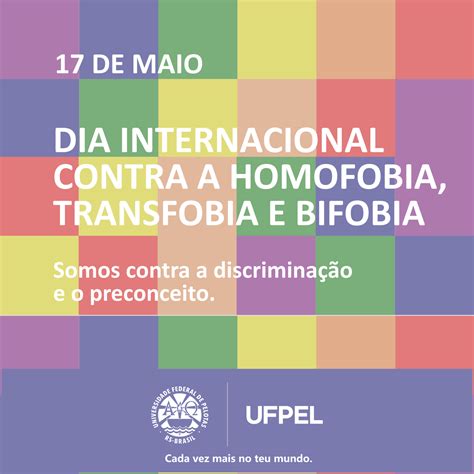 Coordenação de Comunicação Social 17 de maio dia de refletir sobre