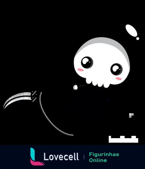 Figurinha A Morte Ador Vel Foice Para Whatsapp Lovecell