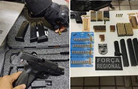 Durante Operação Antagonista polícias Militar e Civil apreendem armas