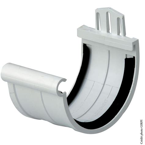 Jonction à joint pvc blanc GIRPI Dév 33 cm Diam 100 mm Leroy Merlin