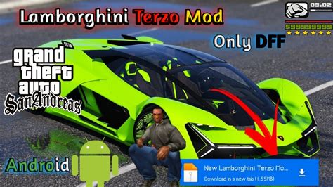 LAMBORGHINI TERZO CAR MOD FOR GTA SA ANDROID LAMBORGHINI TERZO CAR