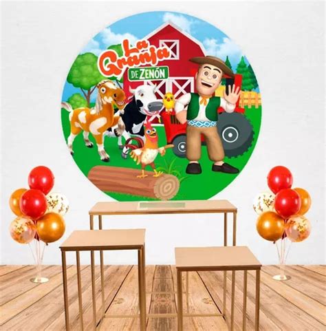 Funda De Tela La Granja De Zenon Para Panel De 1 50 Mt Candy Envío gratis