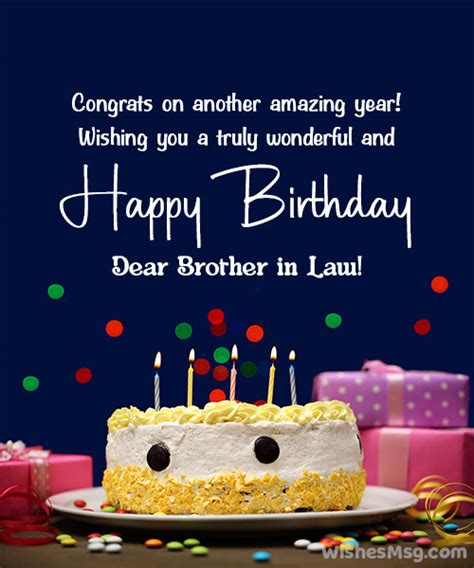 Birthday Wishes For Brother In Law