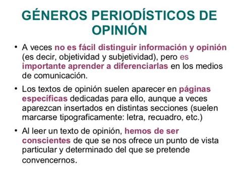 Tipos de textos PERIODÍSTICOS RESUMEN características