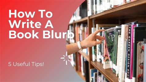 How To Write A Book Blurb YouTube