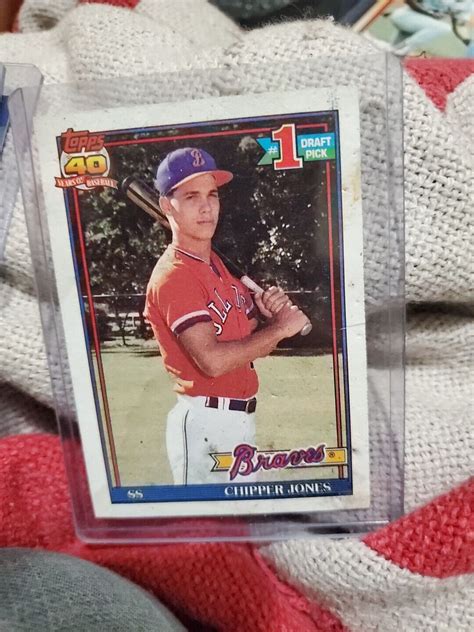 1991 Topps Operation Desert Shield 333 Chipper Jones RC EBay