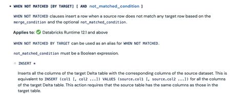 solved when not matched by source syntax error at or near databricks community 10794