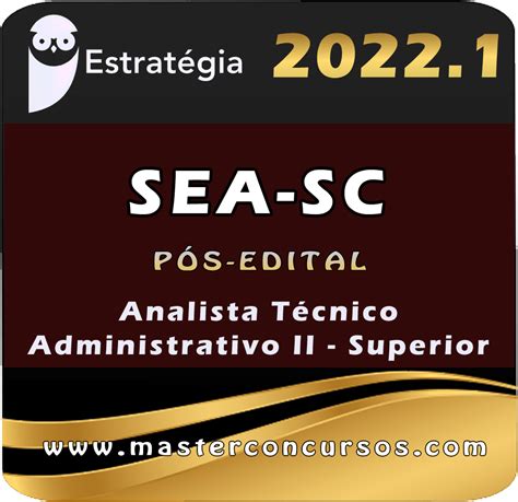 SEA SC Analista Técnico Administrativo II Nível Superior Estrategia