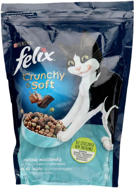 Purina Felix Crunchy Soft Karma Pe Noporcjowa Sucha Dla Doros Ych