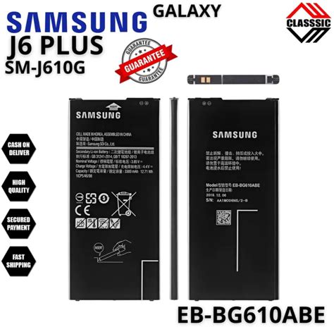 Ready Stock Original Samsung Galaxy J6 Plus J6 G610F SM G610F SM