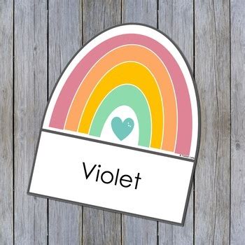 Editable Boho Rainbow Cubby Tags By Terbet Lane Tpt