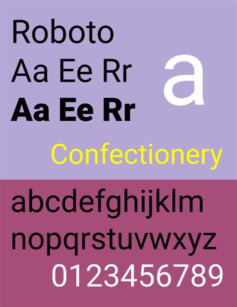 Roboto Font Dollar Club