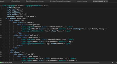 Error Handling Post Method Doesnt Work In ASP NET Core Razor Pages