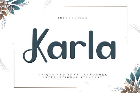 Karla Font By Giartstudios Creative Fabrica