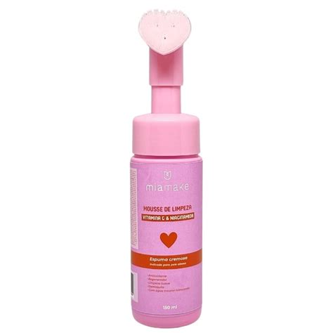 MOUSSE DE LIMPEZA FACIAL VITAMINA C NIACINAMIDA 150ml MIA MAKE Nova