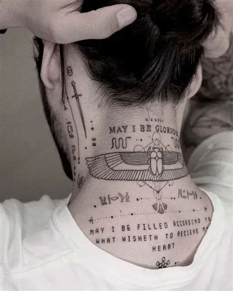 40 Neck Tattoos Ideas For Men Women Of All Ages Fashionterest