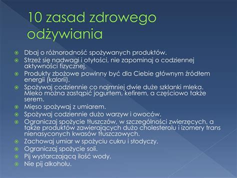 Ppt Zasad Zdrowego Od Ywiania Powerpoint Presentation Free