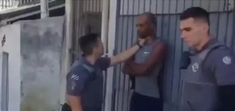 Homem negro é agredido por policiais militares em São Paulo Folha PE