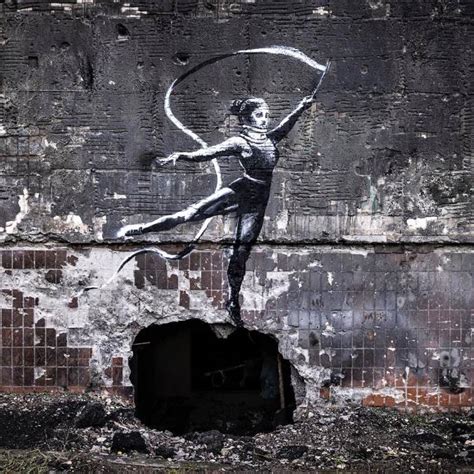 Banksy Dans Le Cauchemar De La Guerre En Ukraine