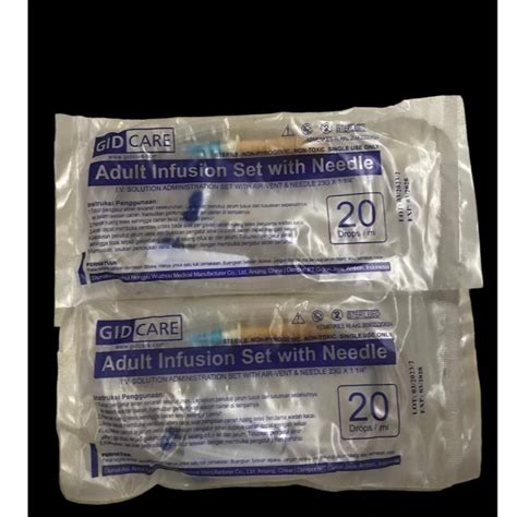 Jual Infus Set Dewasa Infusion Set Adult Selang Infus ECER