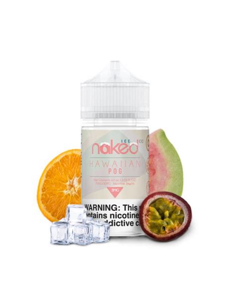 Hawaiian Pog ICE By Naked Menthol 100 60ml Vape Juice