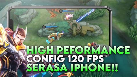 CONFIG FIX LAG ML 120 FPS SUPER SMOOTH AND BOOST YOUR DEVICE WHEN