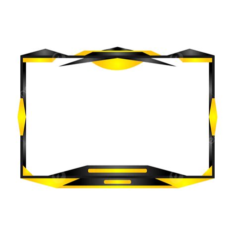Webcam Clipart PNG Images Yellow Twitch Facecam Or Webcam Overlay