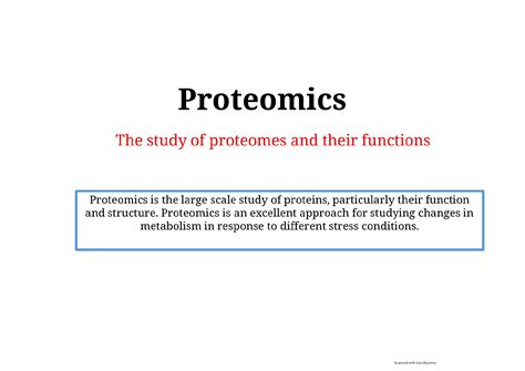 Solution Proteomics Their Functions Types And Applications In Medical