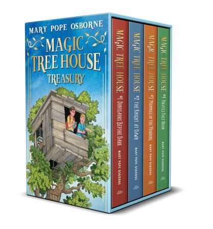 Magic Tree House 1 4 Treasury Boxed Set By Mary Pope Osborne Penguin