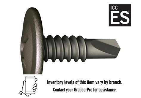 Grabber 8 X 1 In Phillips Modified Truss Head Fine Thread Drill
