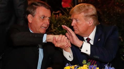 Bolsonaro D Parab Ns A Trump E Cita Verso B Blico